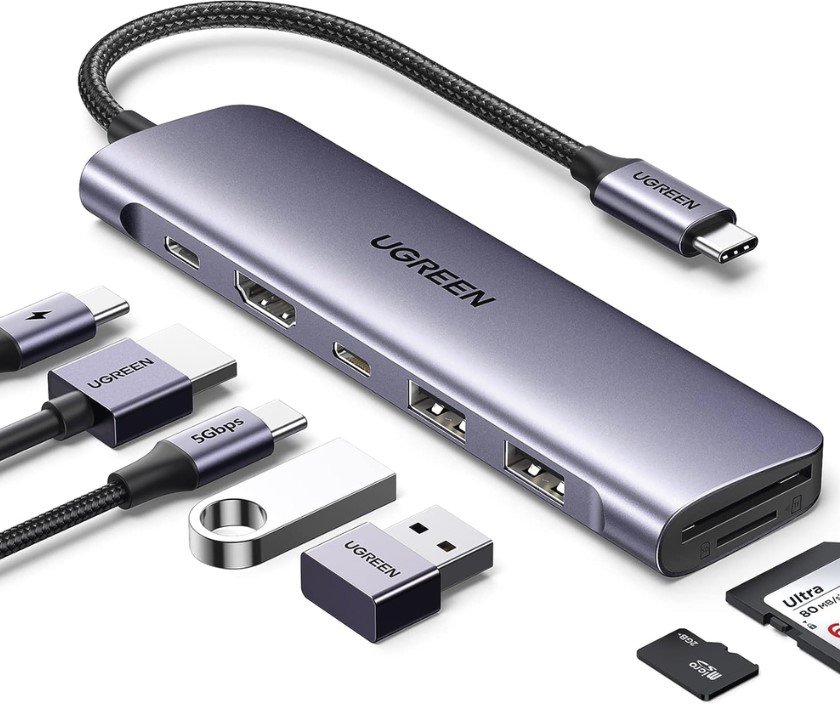 Compra HUB USB-C Ugreen 15214 - USB - HDMI - USB-C - SD - 15214 en ... Compra HUB USB-C Ugreen 15214 - USB - HDMI - USB-C - SD - 15214 en ...